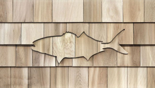 Bluefish Shingle Art Design Kit – Mosaic Shingle Company