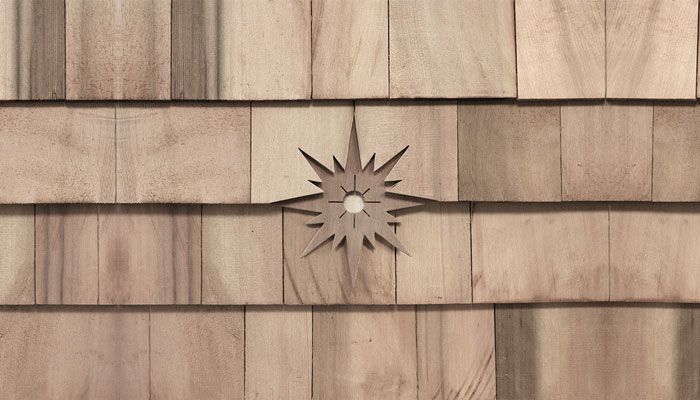 Decorative Cedar Shingle Patterns | Shelly Lighting
