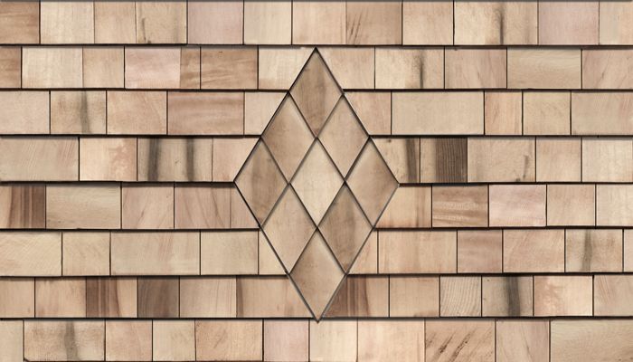 Large Diamon Shingle Art Design Kit – Mosaic Shingle Company